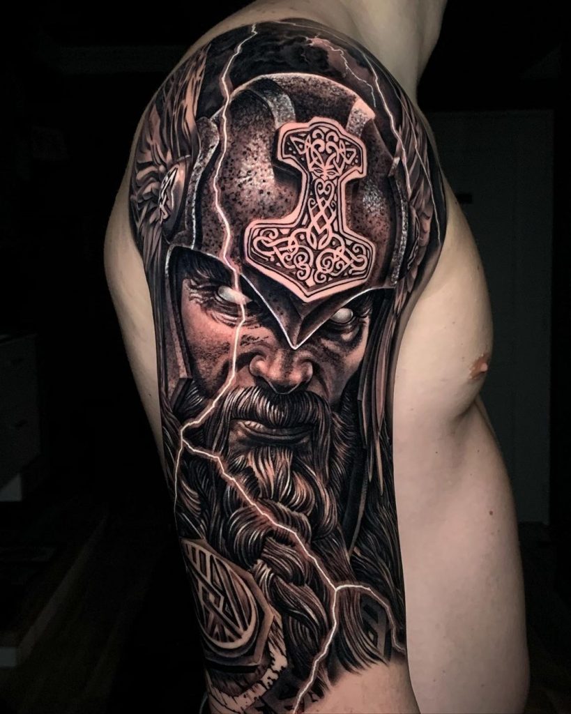 Tatuagens de Thor: confira fotos para se inspirar - Amo Tatuagem